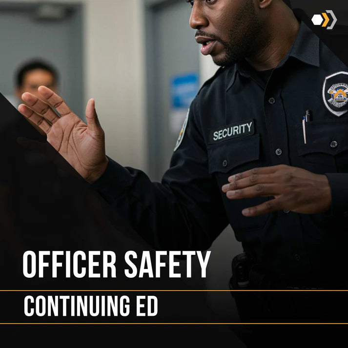 Continuing Ed: Officer Safety (4 Hours) – Obsidian Security Training